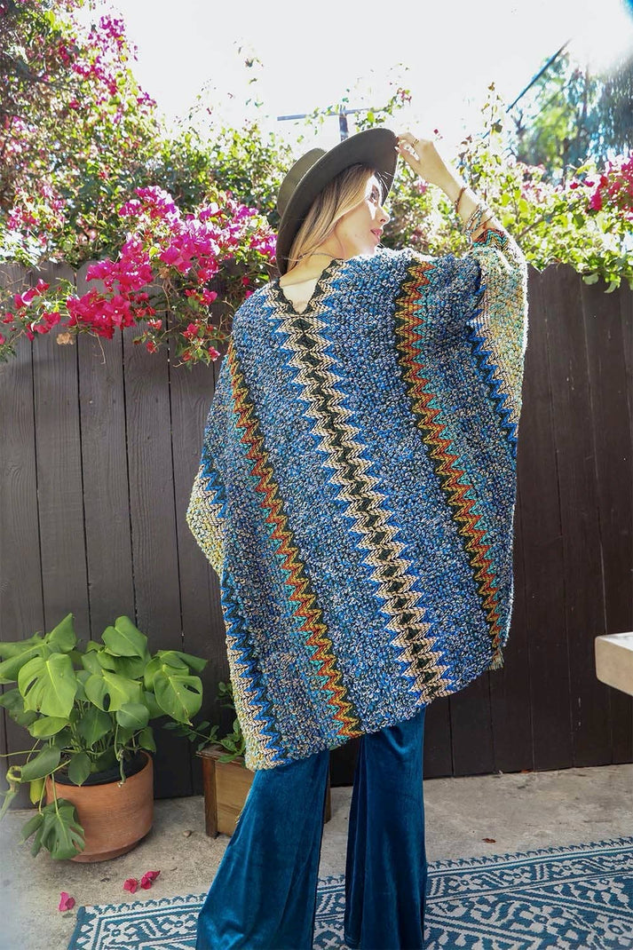 Santa Fe Crochet Ruana – The Original Boho Layer – Boho Rhapsody